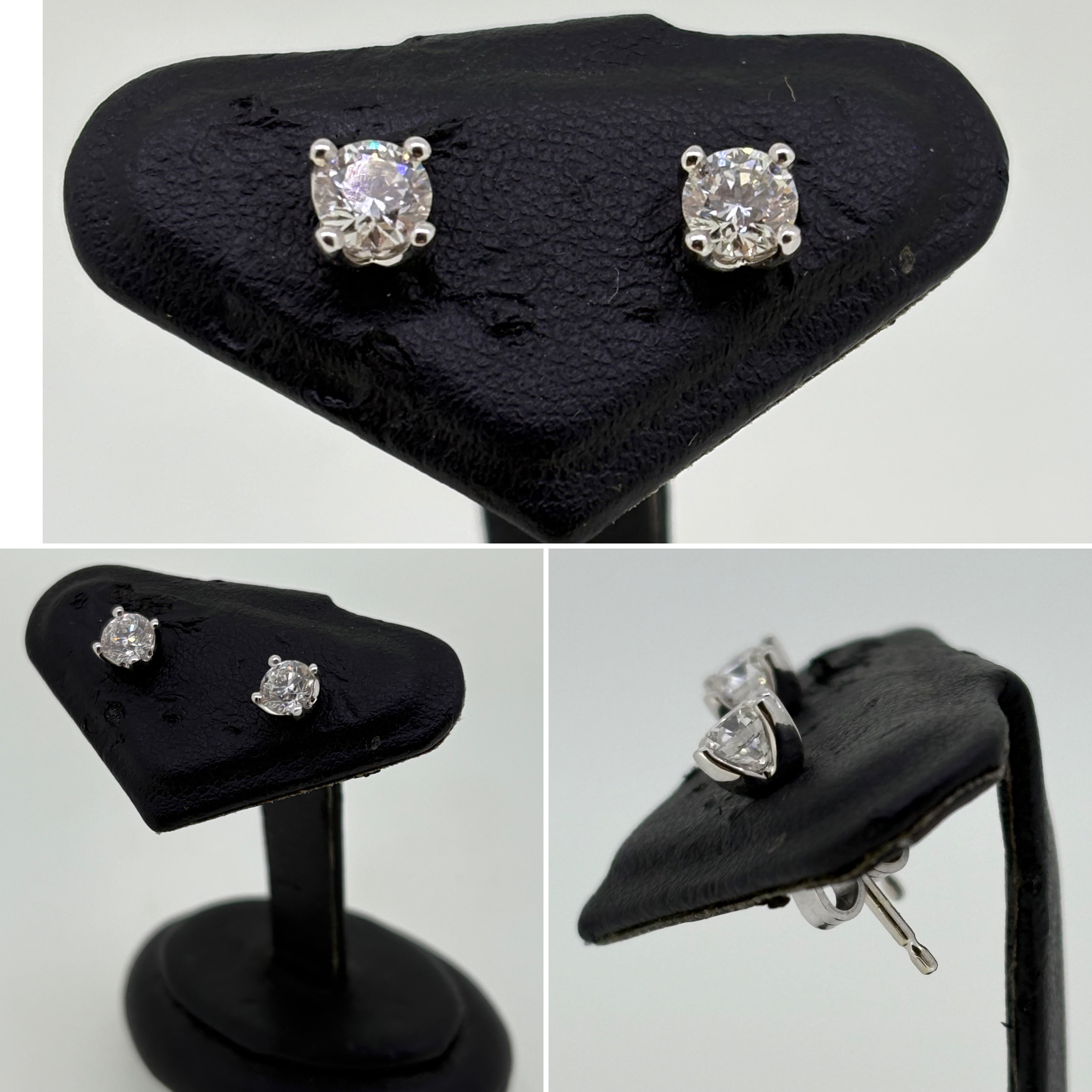 Large Diamond Stud Earrings – Lindas of Kinsale